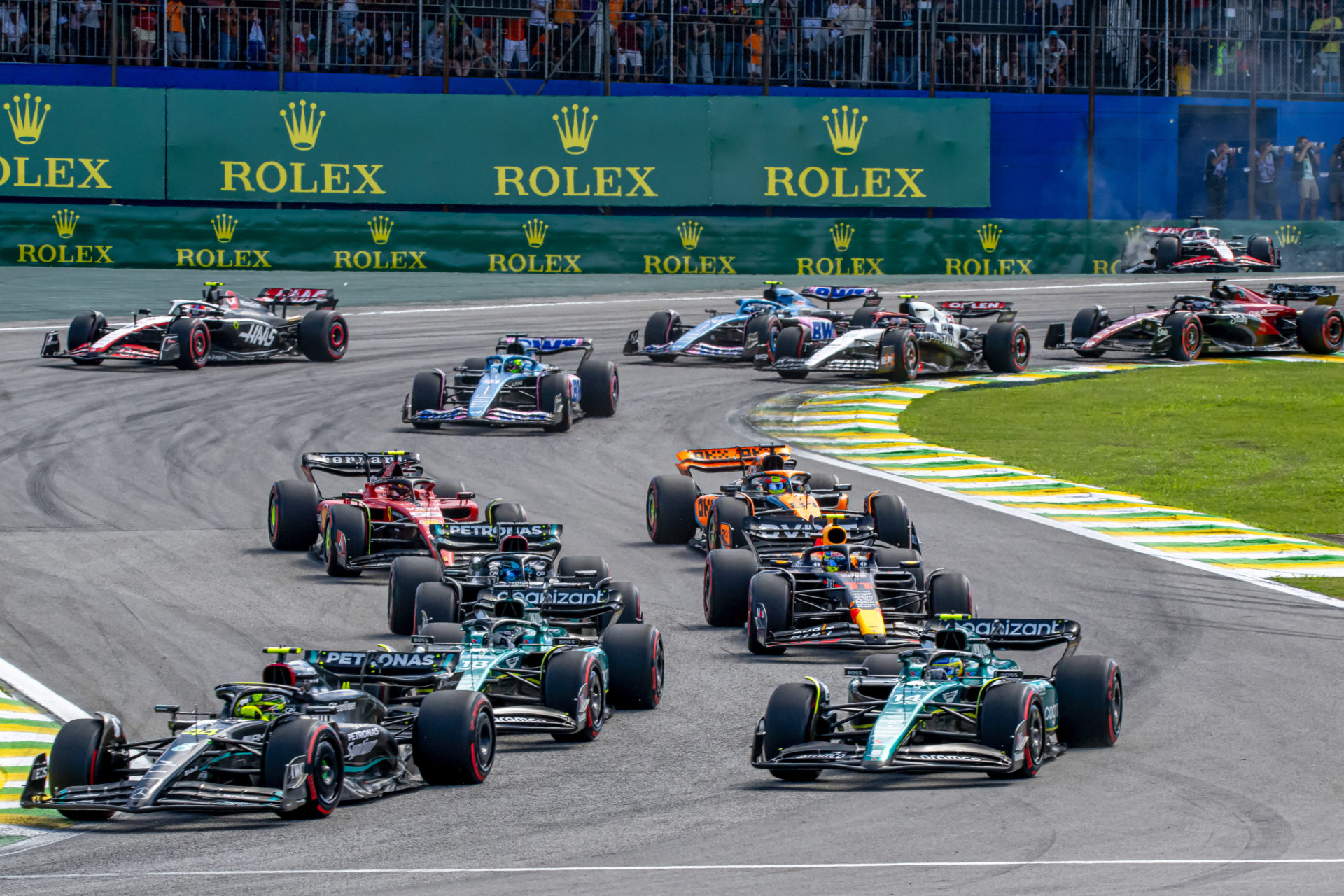 38-year-old F1 driver not happy with his team’s strategy during ...