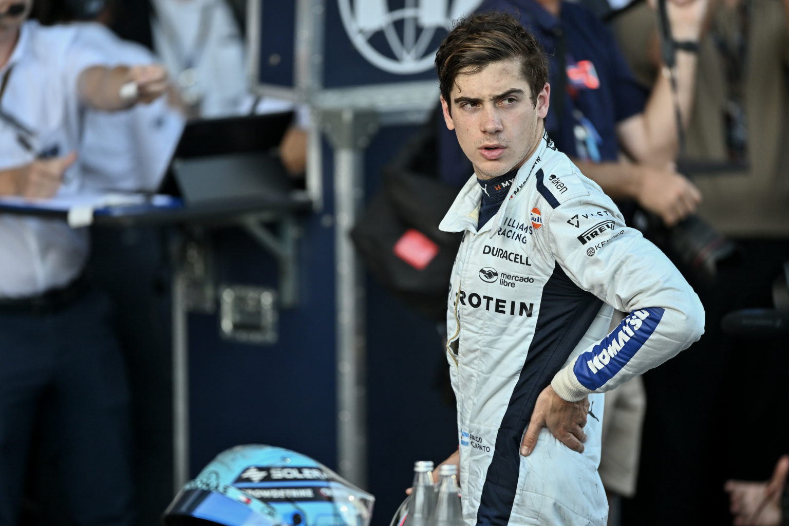Franco Colapinto makes Williams strategy criticism three races into F1 ...