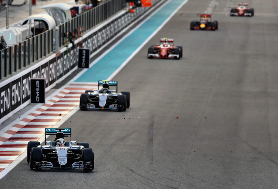 Lewis Hamilton and Nico Rosberg’s top seven on-track battles
