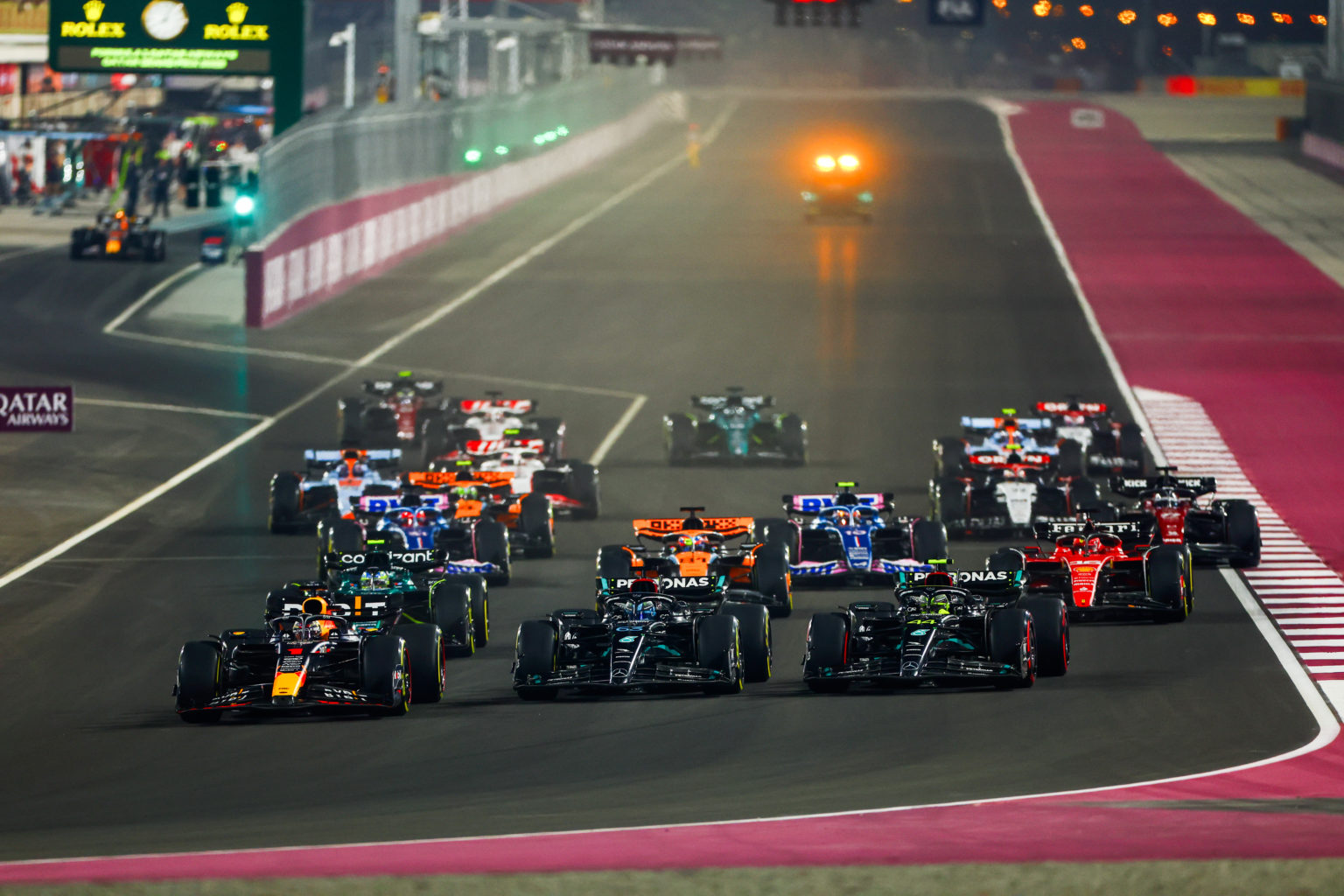 The eye-watering cost of a 'Legend' Paddock Club ticket for the Qatar ...