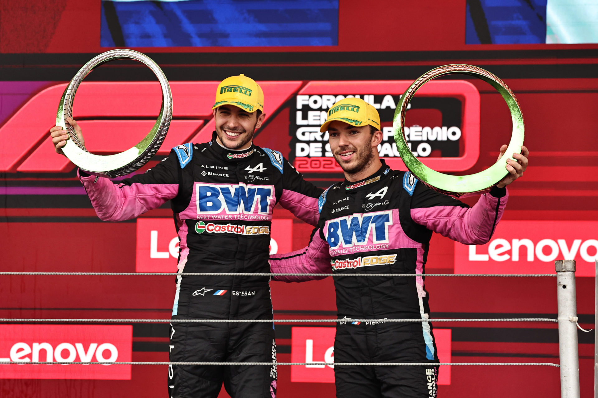 George Russell sends three-word message to Pierre Gasly after surprise ...