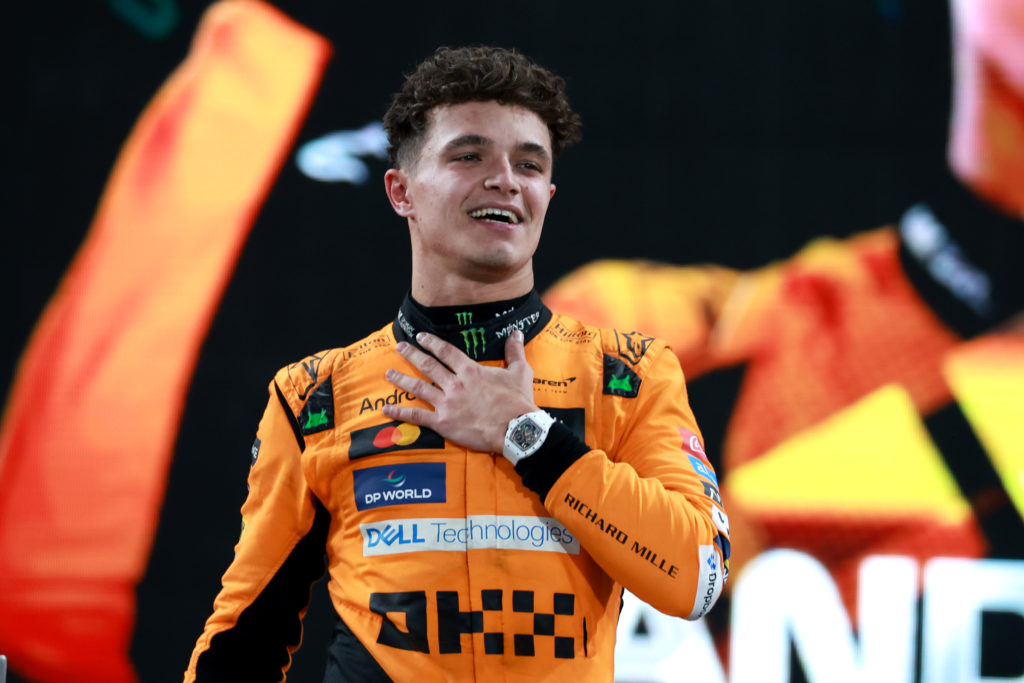 Lando Norris has promised his fans he'll do one thing this year as he ...