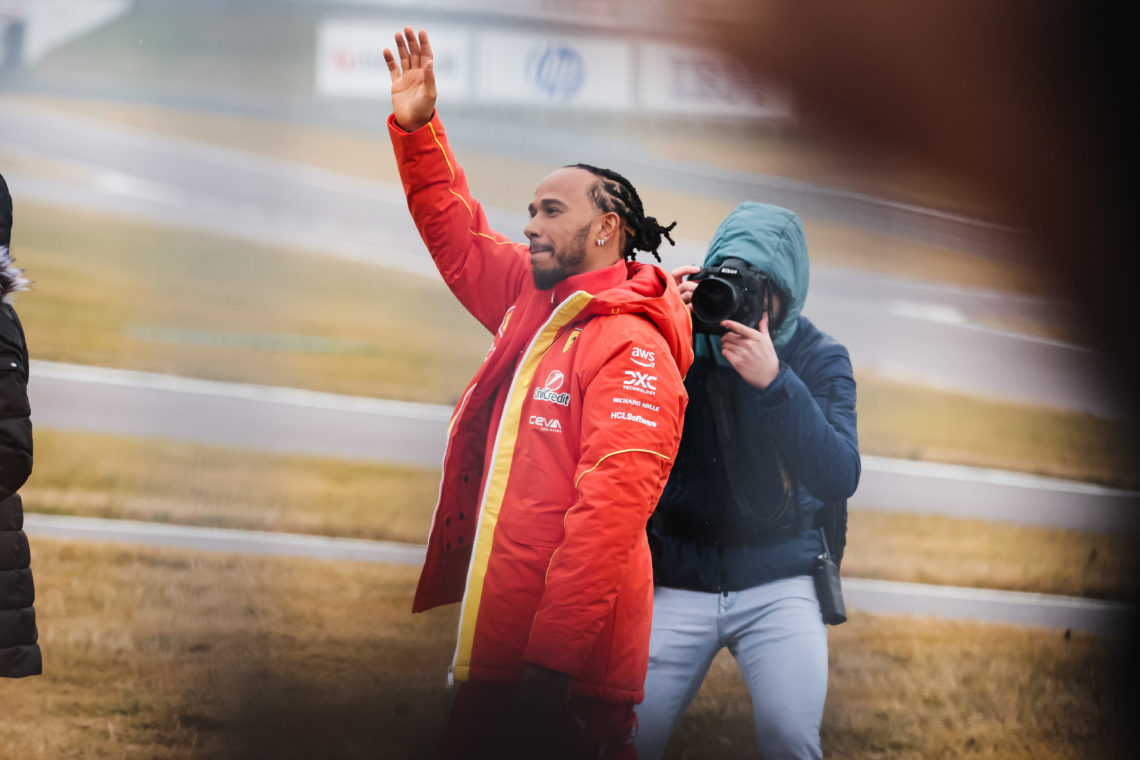 Lewis Hamilton's 'amazing' first radio message as a Ferrari driver has ...