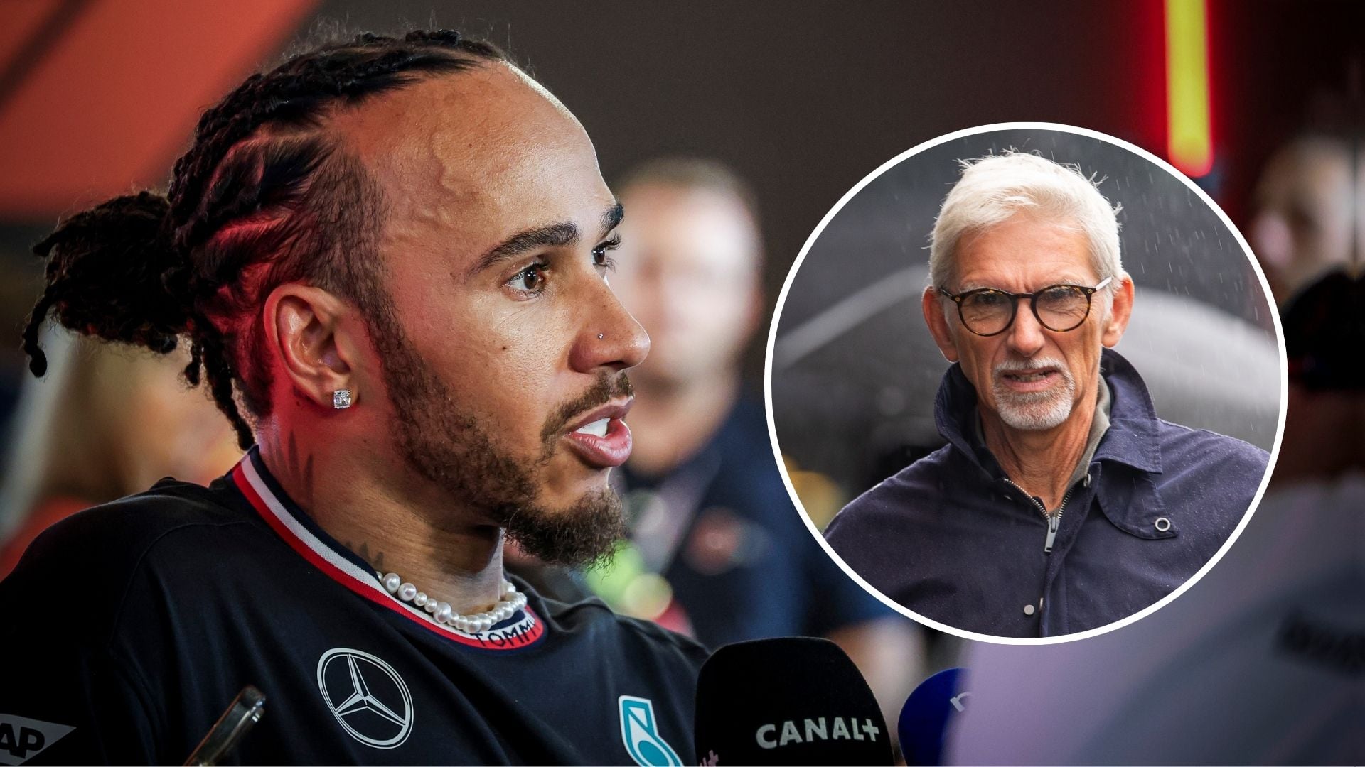 Damon Hill posts five-word reaction to first glimpse of Lewis Hamilton ...
