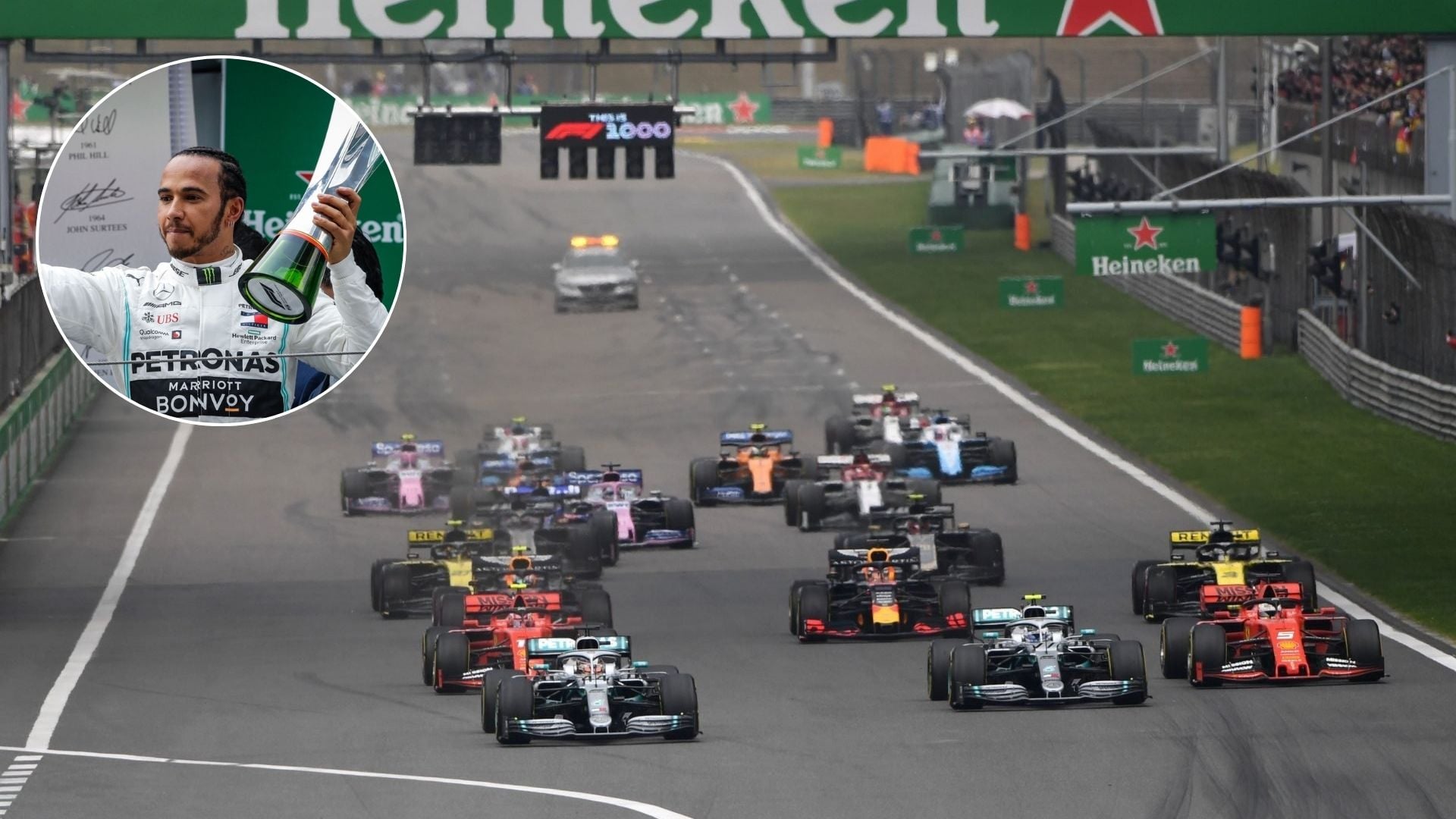 Lewis Hamilton won F1’s 1000th race at the 2019 Chinese Grand Prix ...