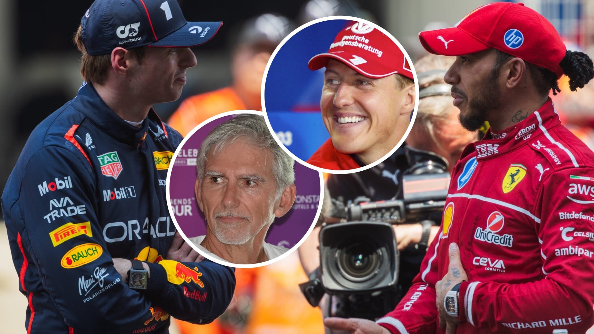 Damon Hill shares where he ranks Lewis Hamilton, Max Verstappen and ...