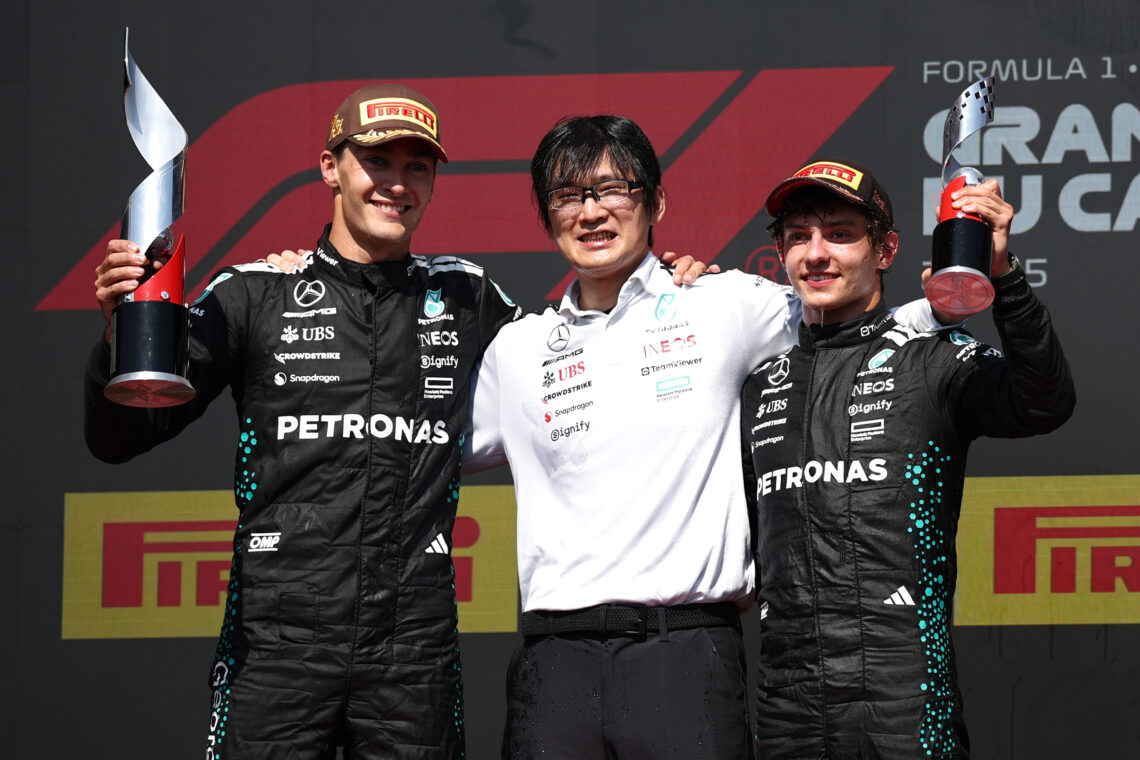 Gary Anderson spotted ‘win-win’ upgrade on George Russell’s Mercedes at ...