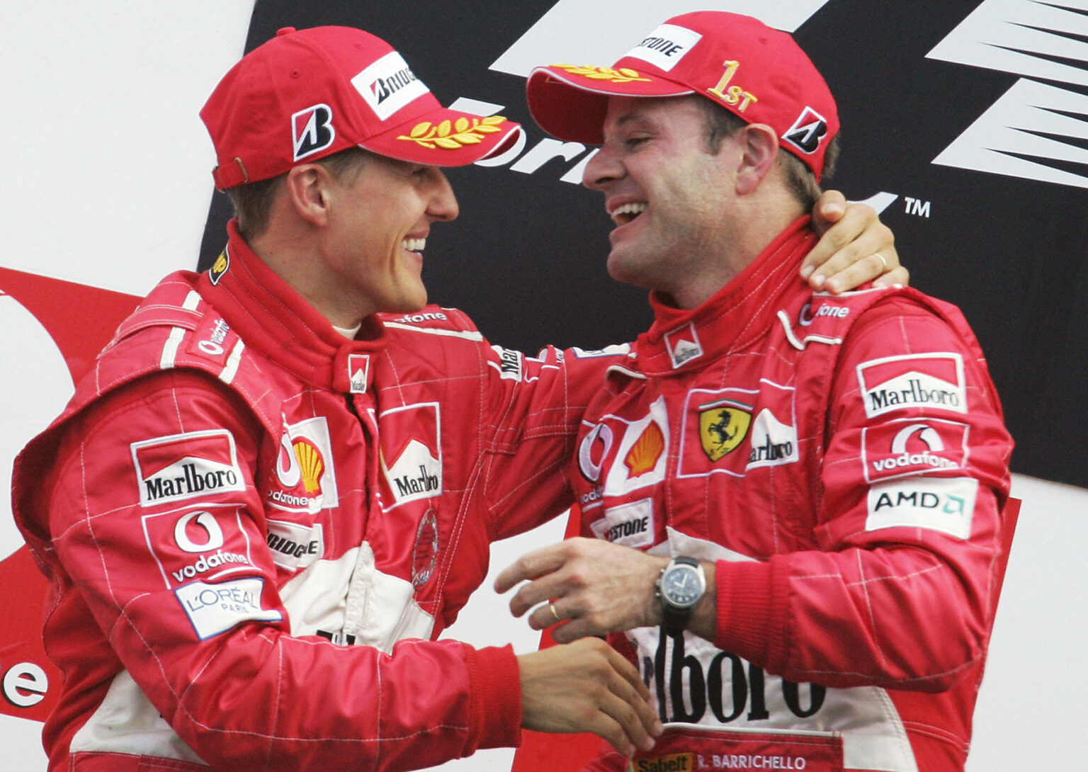 They were F1 teammates for a record-breaking 104 races, and they never ...