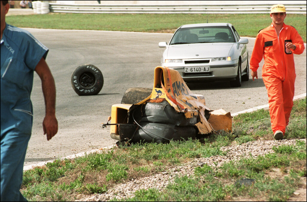 His 42G crash inspired Brad Pitt's F1 film but ended his Formula 1 ...