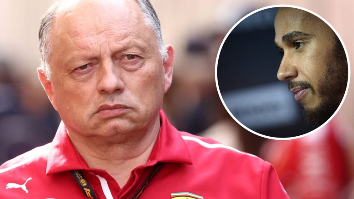 Lewis Hamilton will not like Fred Vasseur’s ‘stay humble’ claim after ...