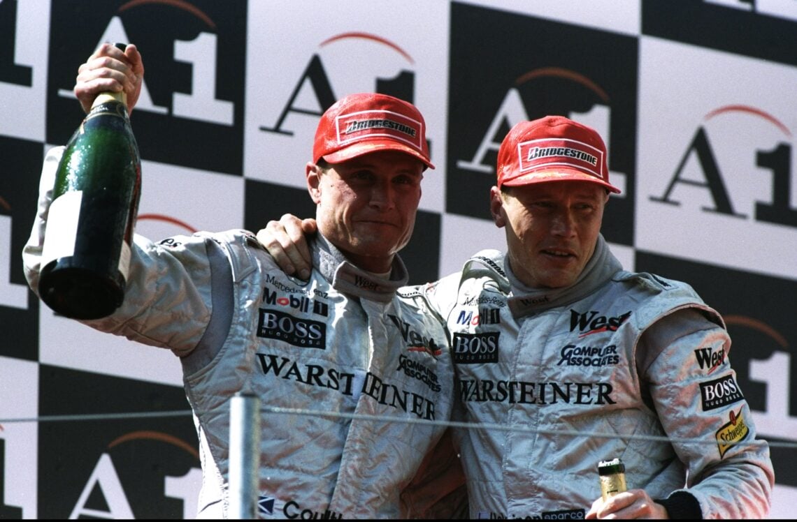 David Coulthard shares why he 'couldn't stand' Mika Hakkinen during ...