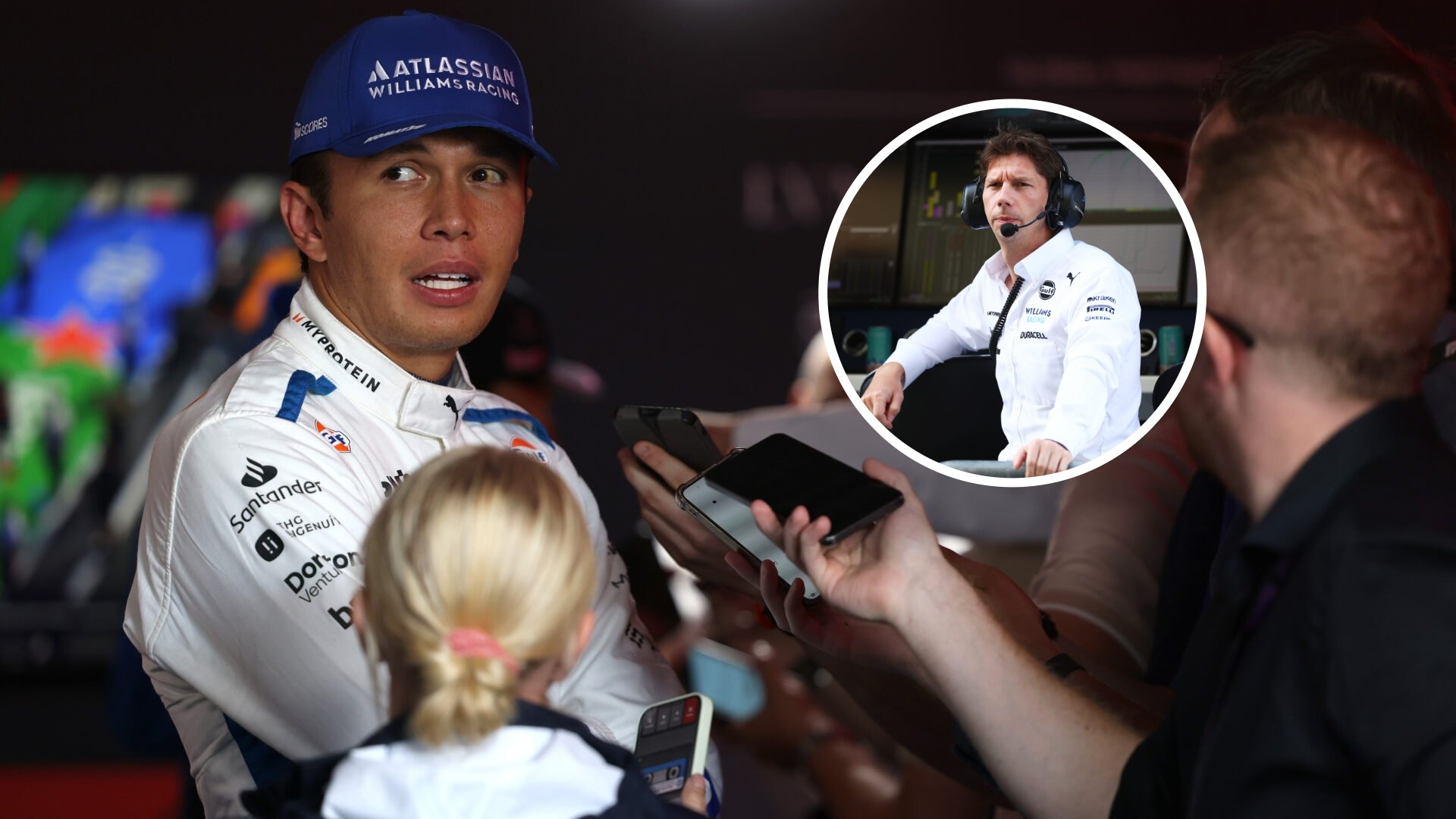 James Vowles shares what 'frustrated' Alex Albon told him immediately ...