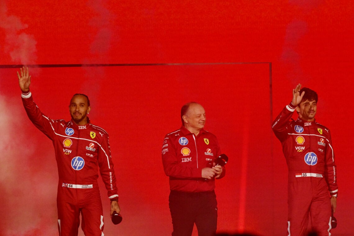 Fred Vasseur shares how Lewis Hamilton is helping Charles Leclerc ...