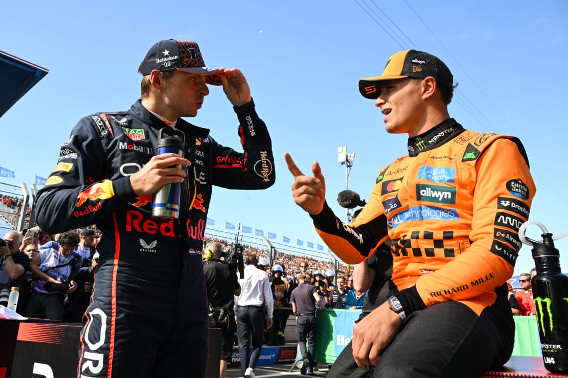 Max Verstappen has told Lando Norris how he must now approach his Oscar ...