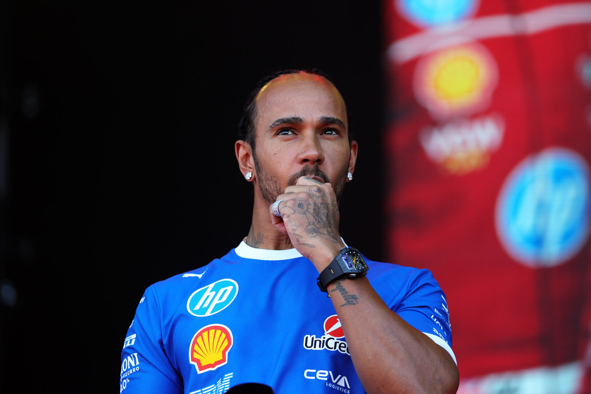Why Lewis Hamilton apologised to Ferrari in unheard radio message at ...