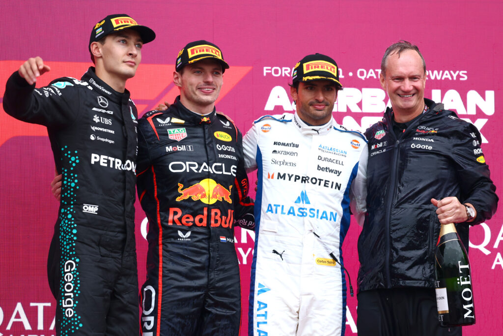 George Russell makes ‘amazing’ Carlos Sainz comment after his first ...
