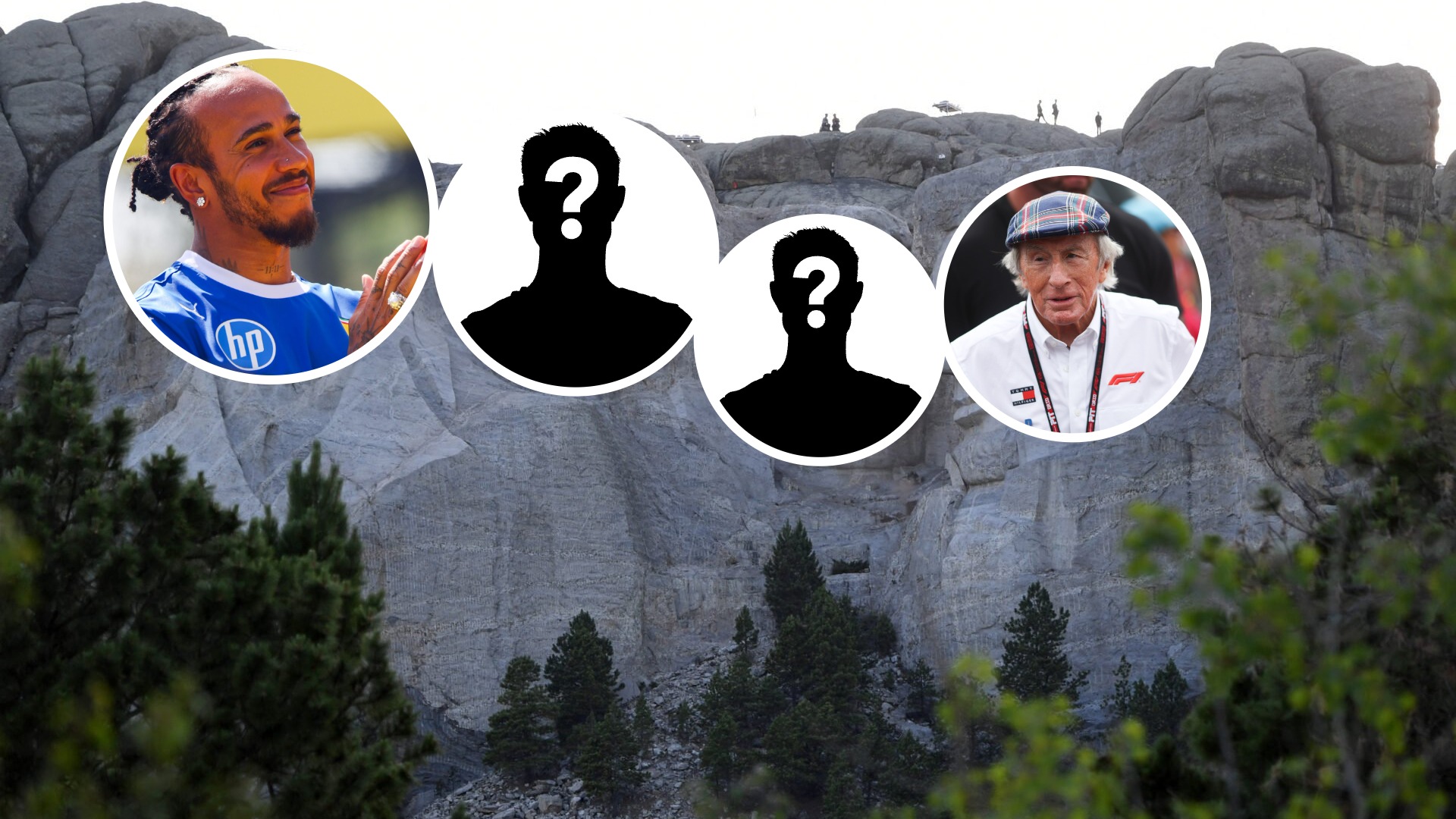 George Russell snubs Ayrton Senna's hero as he names his Mount Rushmore ...