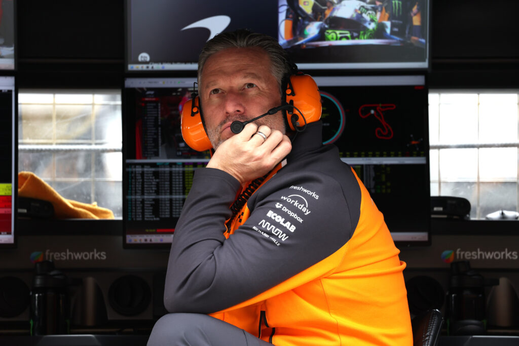 Zak Brown wishes Oscar Piastri fans could hear what he said to Andrea ...