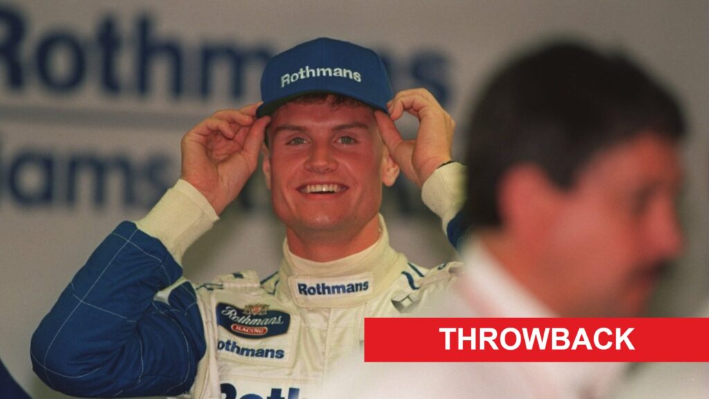 David Coulthard once signed for two F1 teams in one day after Williams ...