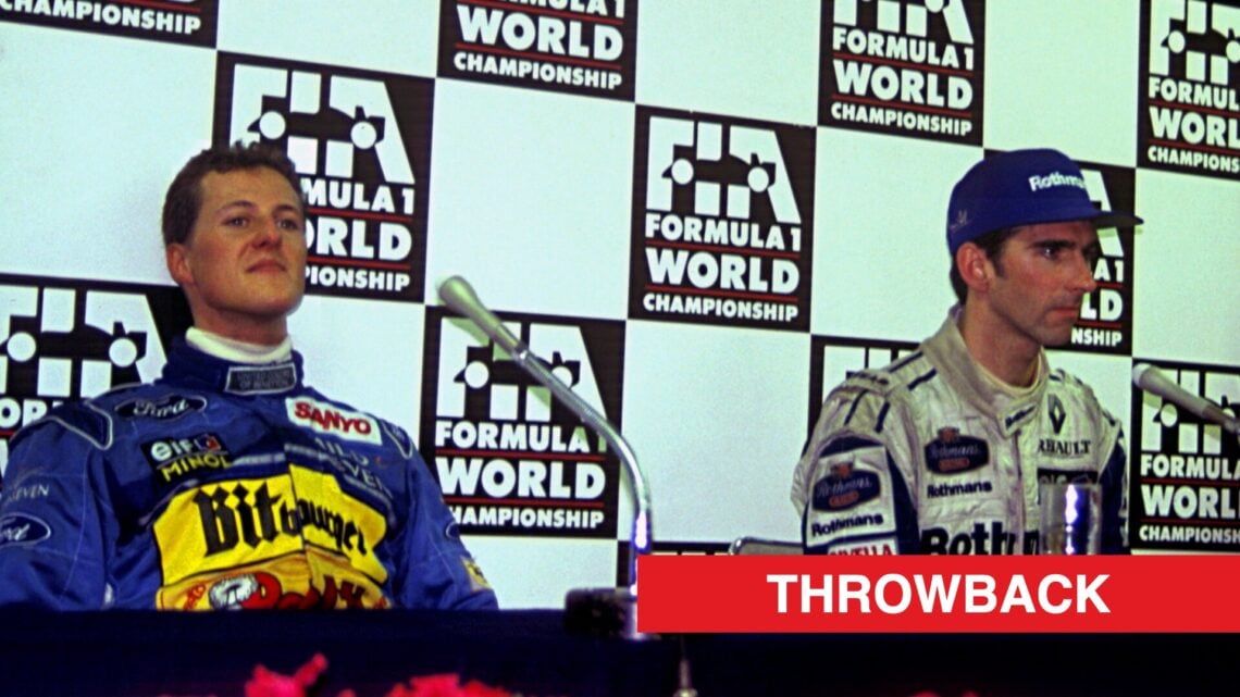 Michael Schumacher taught Damon Hill a vital lesson when he ‘tragically ...