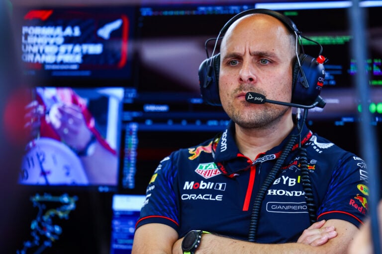 Who is Max Verstappen's race engineer Gianpiero Lambiase