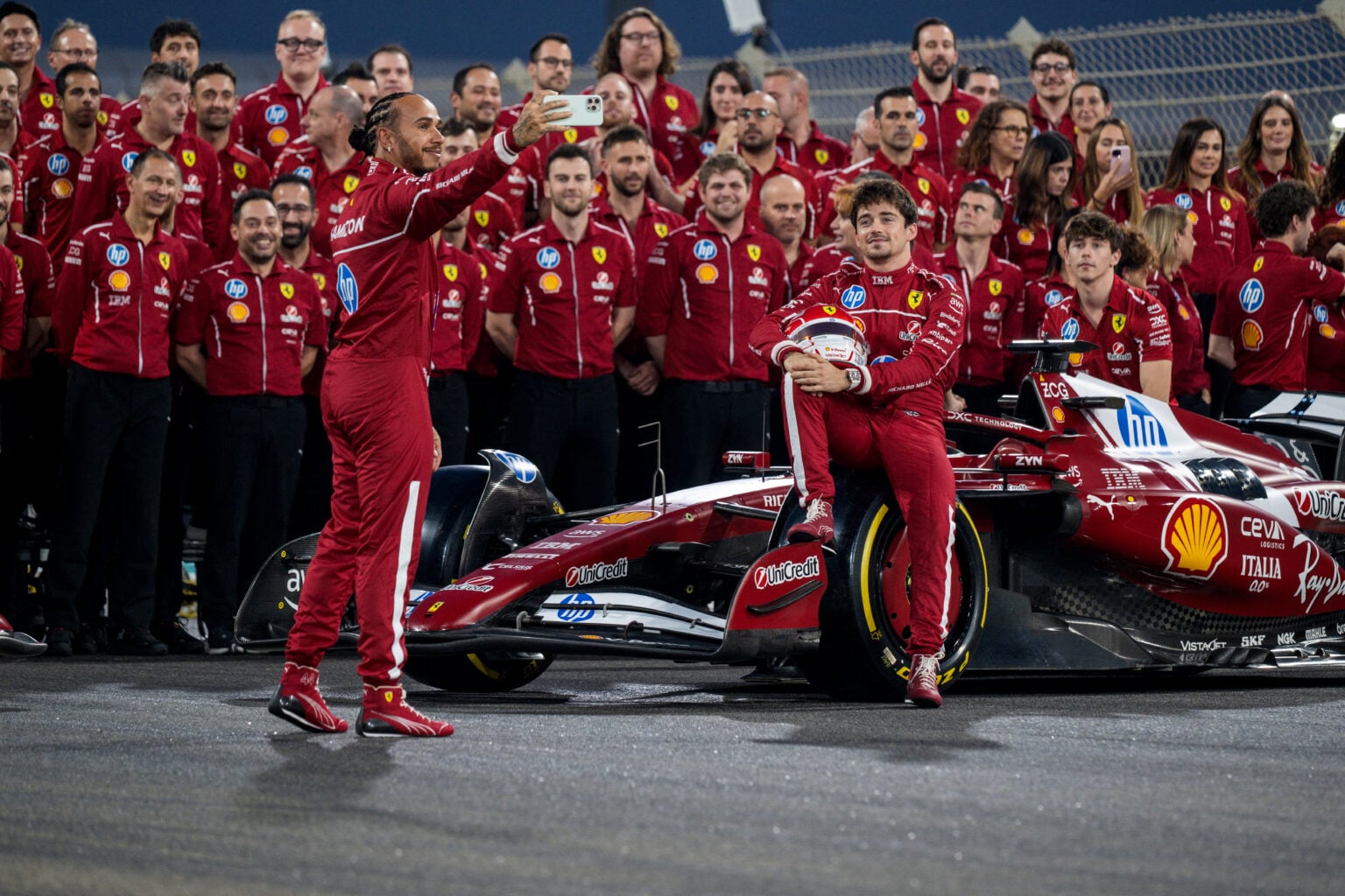 Ferrari mechanic privately gave bleak four-word verdict on Lewis ...