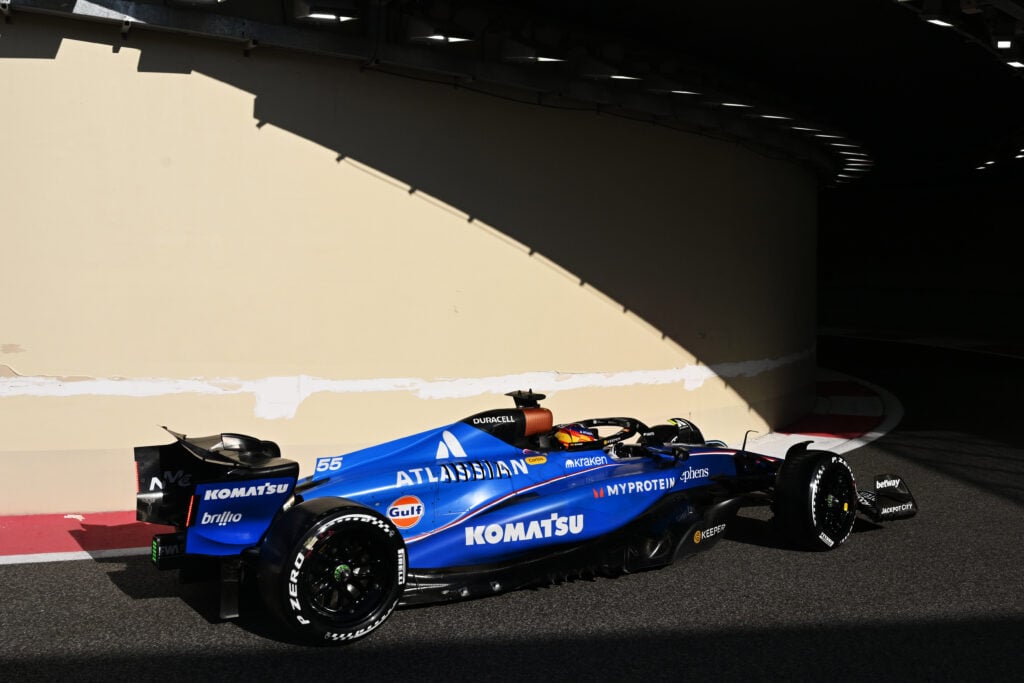 Williams tested a brand new 2026 F1 car part during their post-season ...