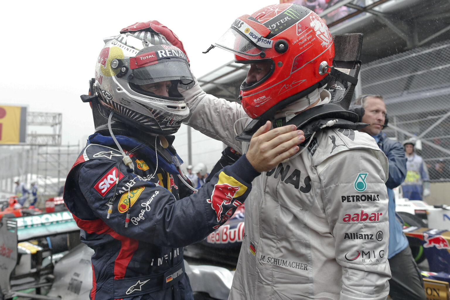 Helmut Marko reveals how Michael Schumacher helped Red Bull win a title ...