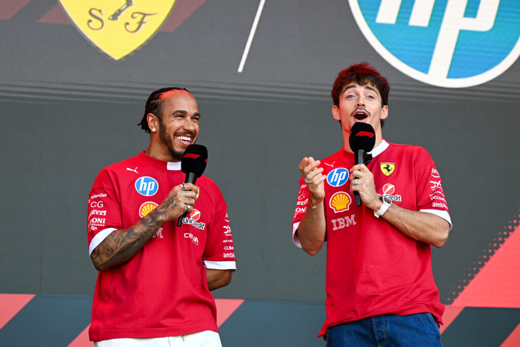 How Charles Leclerc could now secure Lewis Hamilton’s Ferrari future ...