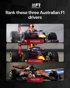 Ranking the top five Australian F1 drivers of all time including Daniel ...