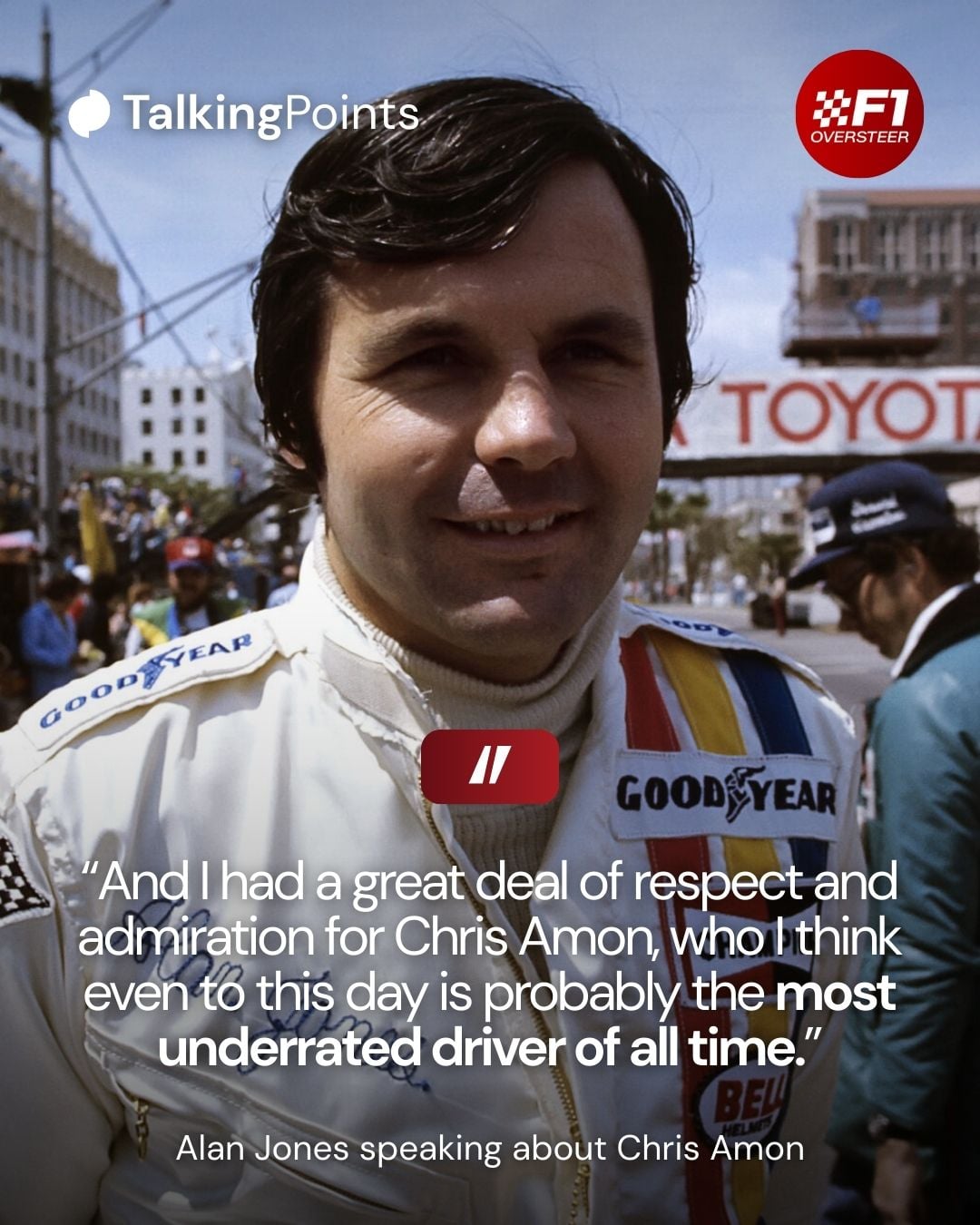 Alan Jones once named winless Formula 1 star as the most ‘underrated ...