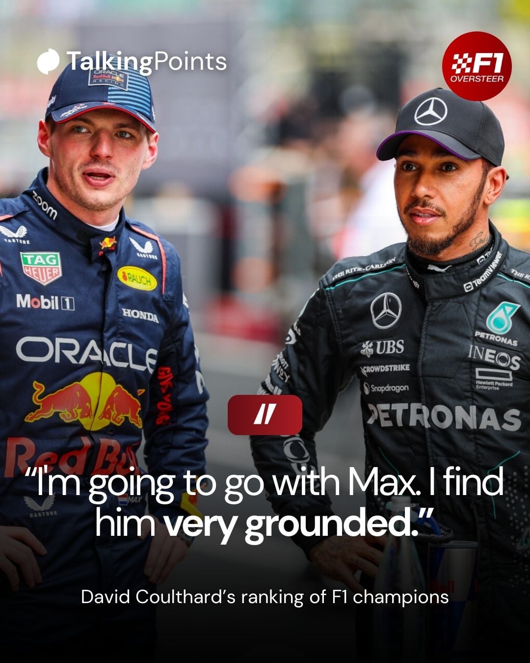 David Coulthard explains why he now rates Max Verstappen as a better F1 ...