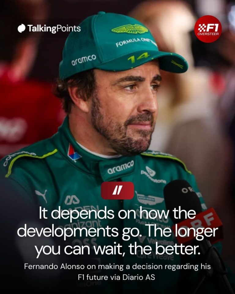 Fernando Alonso is feeling something at Aston Martin that he hasn’t ...