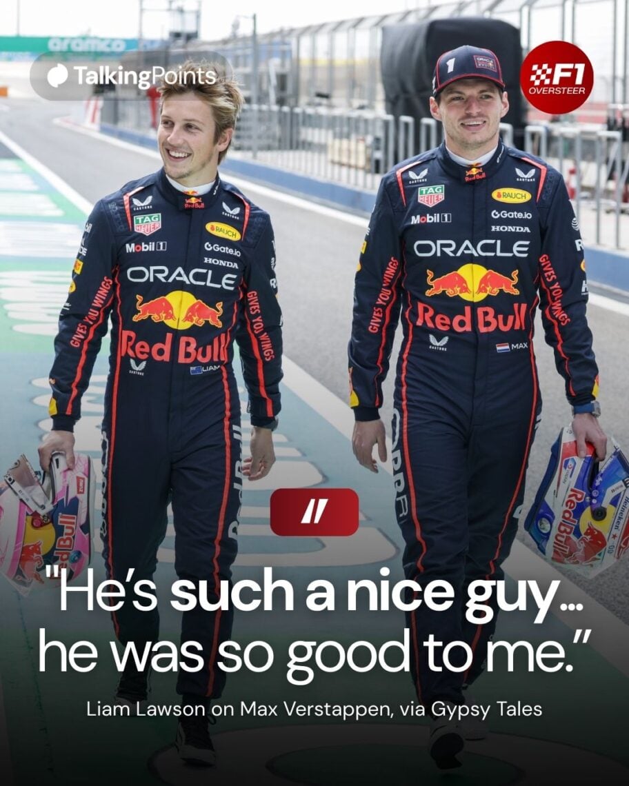 Drive to Survive shows Liam Lawson's dismay after Red Bull were booed ...