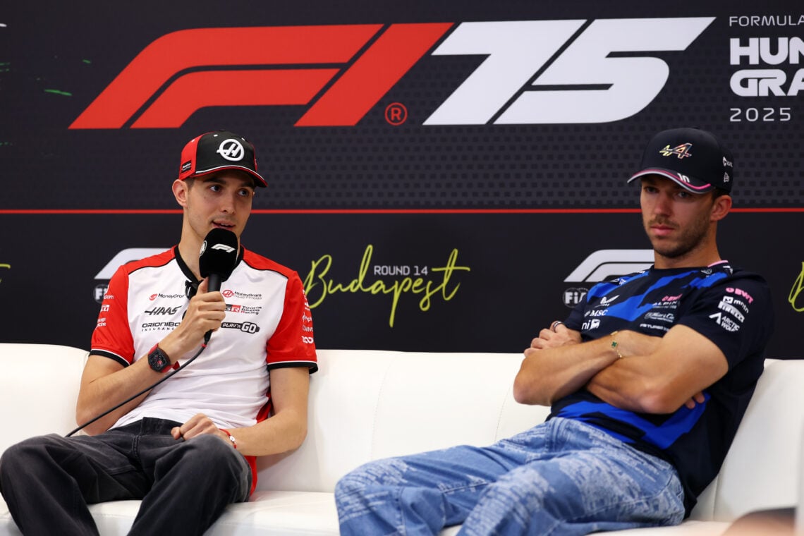 Pierre Gasly and Esteban Ocon still 'don't speak to each other' 18 ...