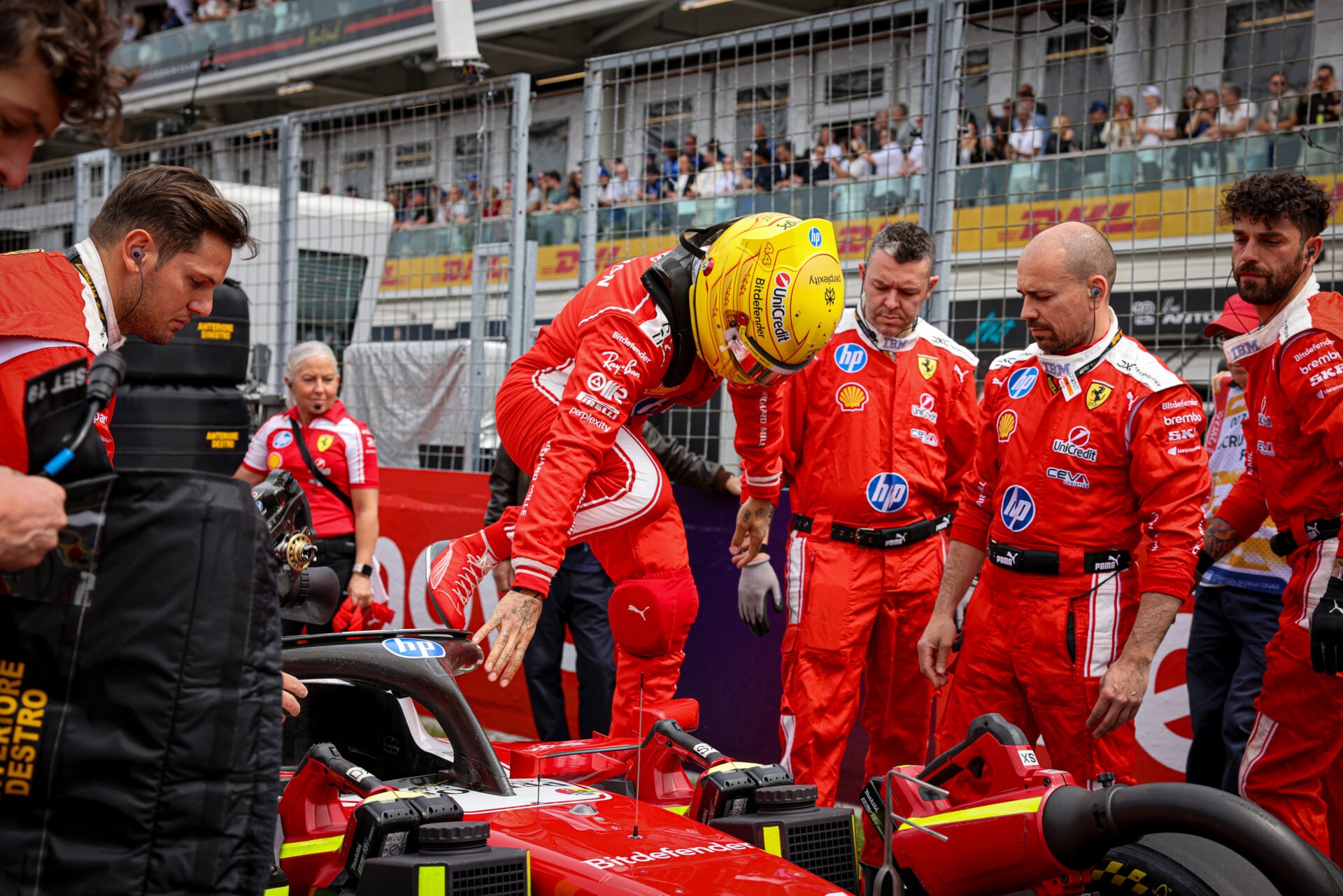 Lewis Hamilton has now made a decision on the future of his Ferrari ...