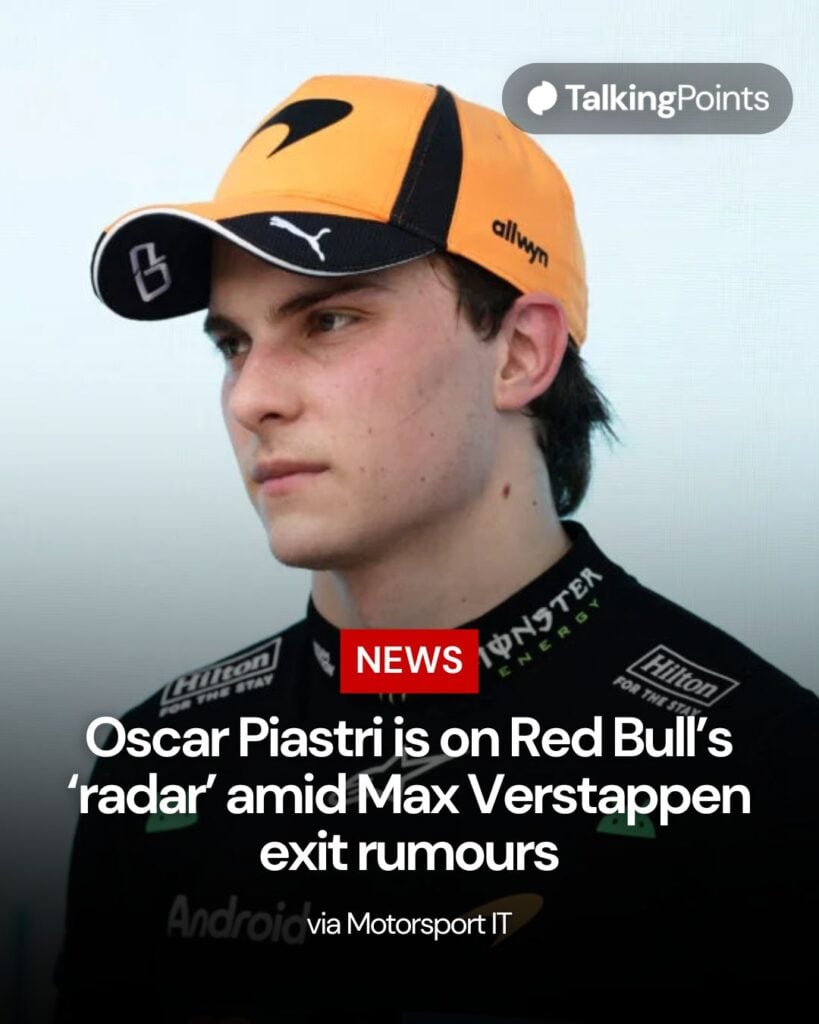 Zak Brown already has a perfect back-up plan if Oscar Piastri replaces ...