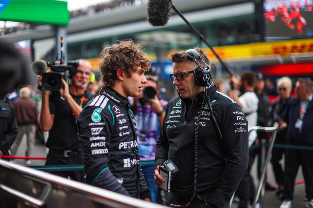 Kimi Antonelli has forced Peter Bonnington to do something he never did ...