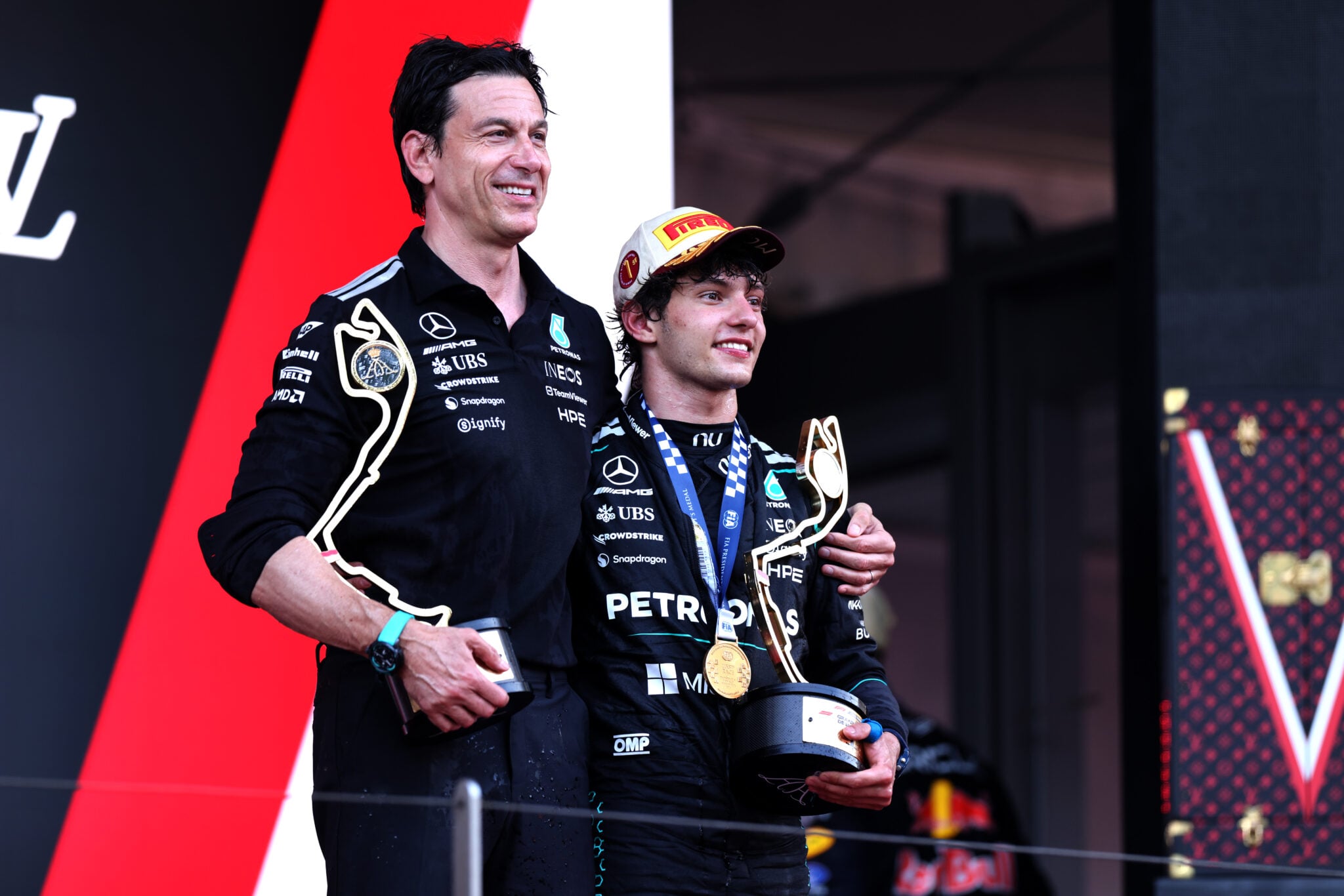 Toto Wolff disagrees with Martin Brundle comparing Kimi Antonelli to ...