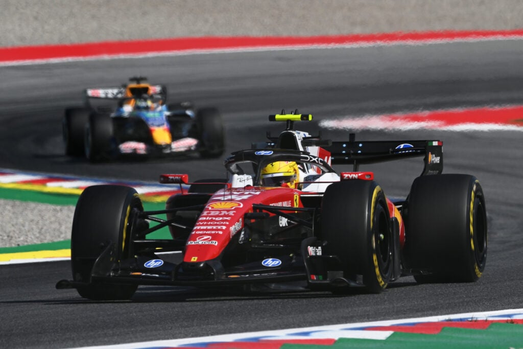 Ferrari cause Lewis Hamilton ‘headaches’ with one of their Barcelona ...